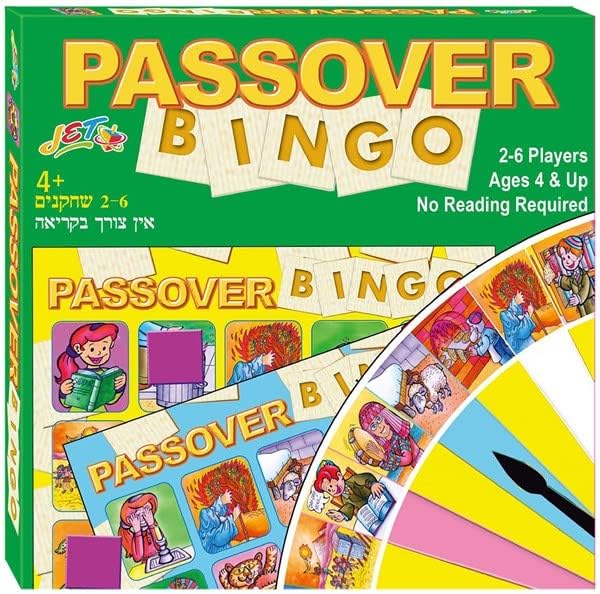 Amazon.com: Jet Passover Bingo Game : Toys & Games
