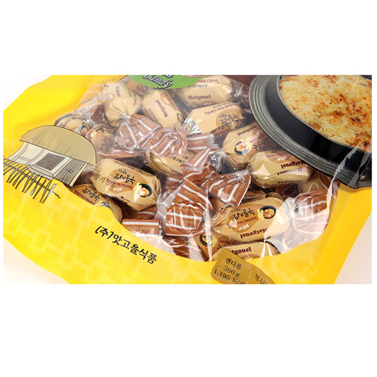 Matgouel Caramelo tradicional coreano con sabor a arroz chamuscado (un ...