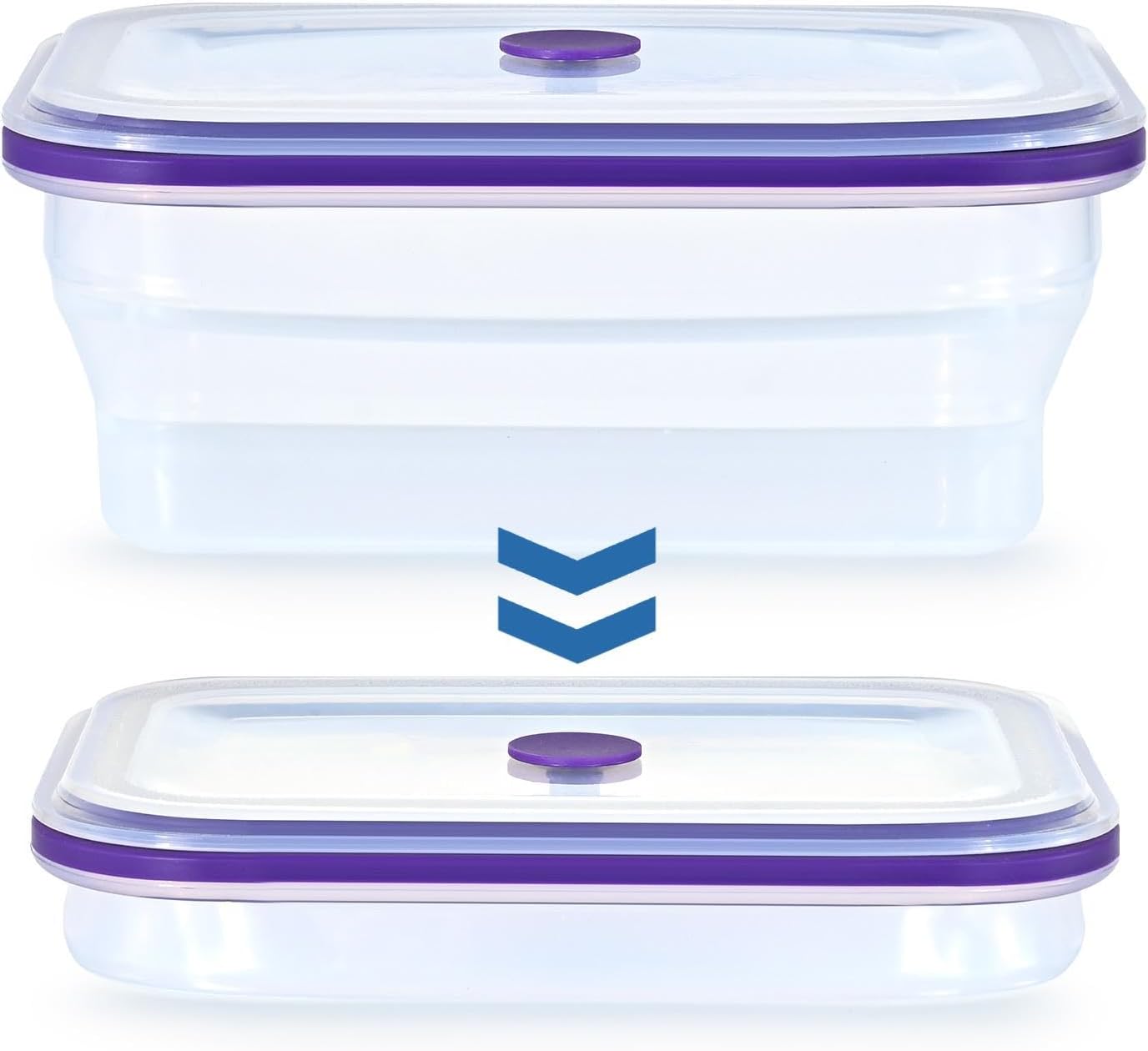 Amazon.com: Extra Large Collapsible Food Storage Containers with Lid ...