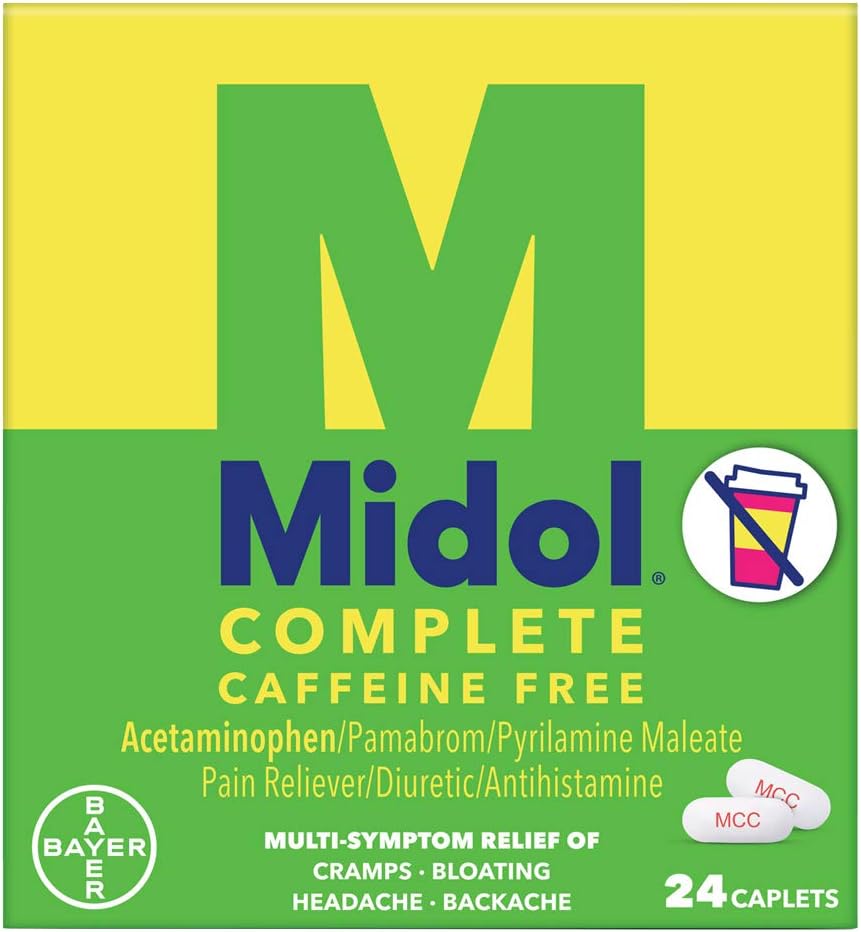 Amazon.com : Midol Complete Caplets, 40-Count Box ( 6 Pack ) : Health ...