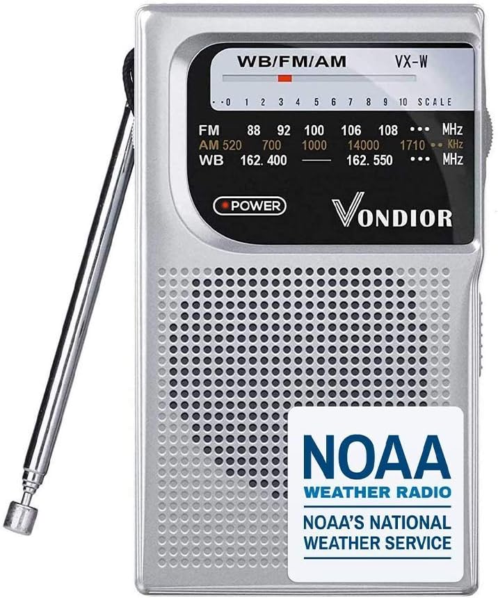 Amazon.com: Midland - WR400 Weather Radio Deluxe - NOAA Emergency Alert ...
