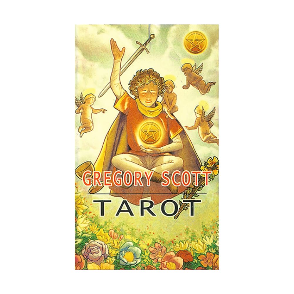 Amazon.co.jp: Jinmoioy タロットカード gregory tarot タロット チャクラ Traditional ...