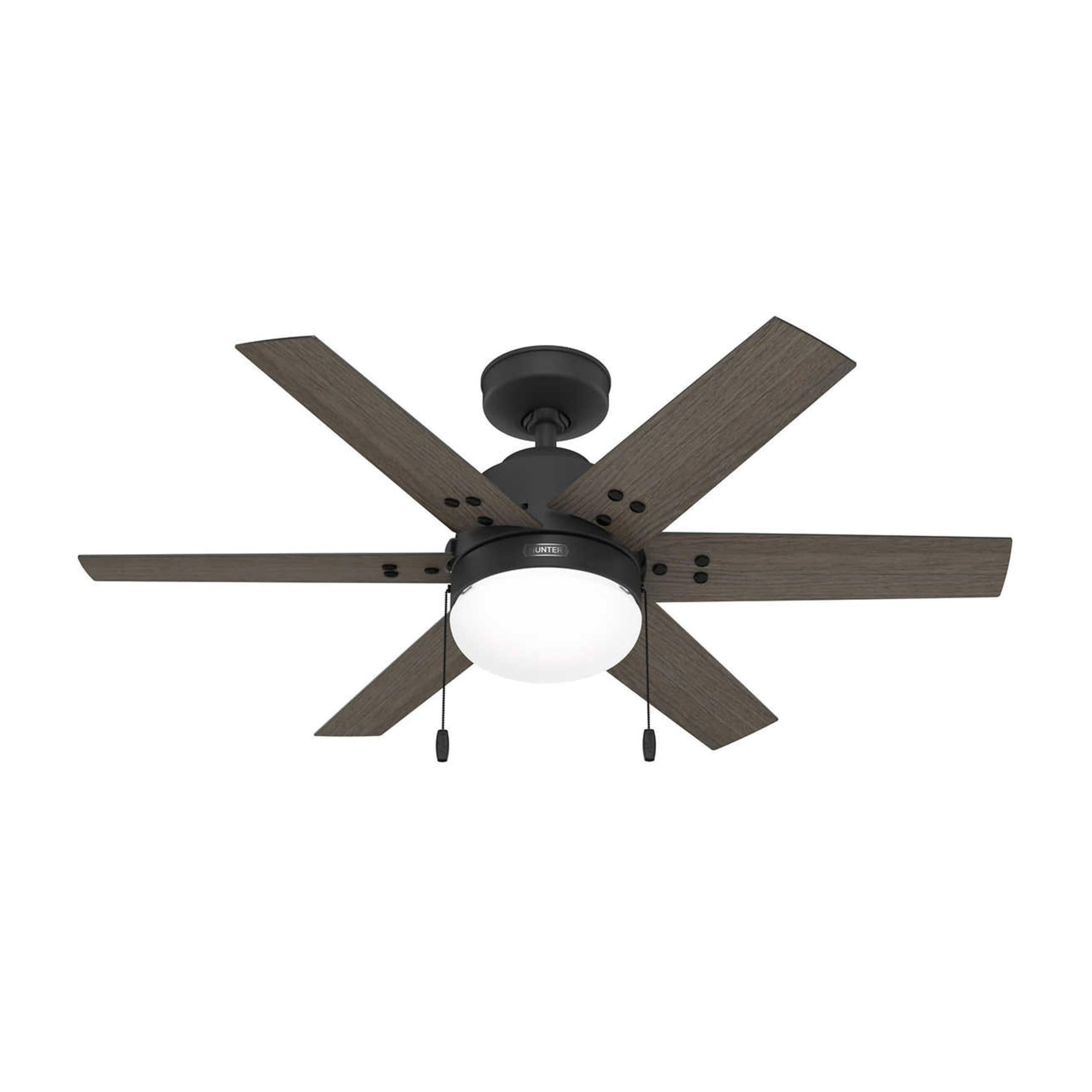 Snapklik.com : Hunter Fan 44 Inch Neutral White Indoor Ceiling Fan