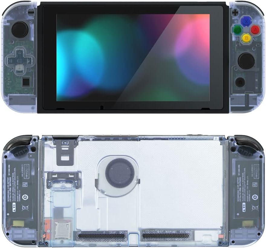 Amazon.com: eXtremeRate Back Plate for Nintendo Switch Console, NS ...