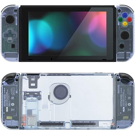 Amazon.com: eXtremeRate Back Plate for Nintendo Switch Console, NS ...