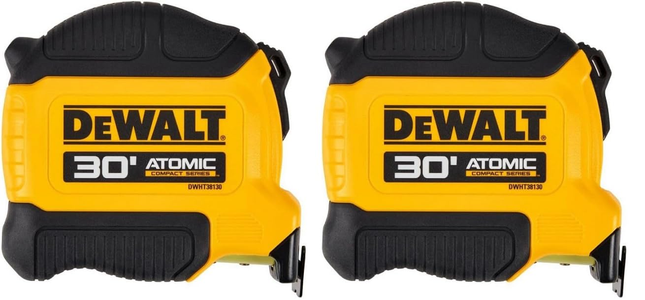 Dewalt DWHT38130S Atomic 30' Tape Measure (2 Pack) : Amazon.ca: Tools ...