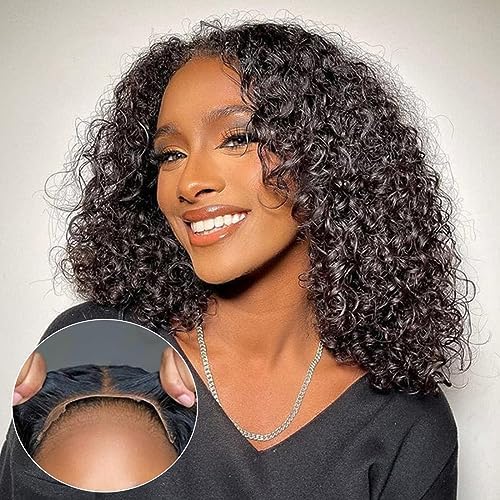 Amazon.com : Upgraded Versatile 9x7 Wear and Go Glueless Wigs Human ...