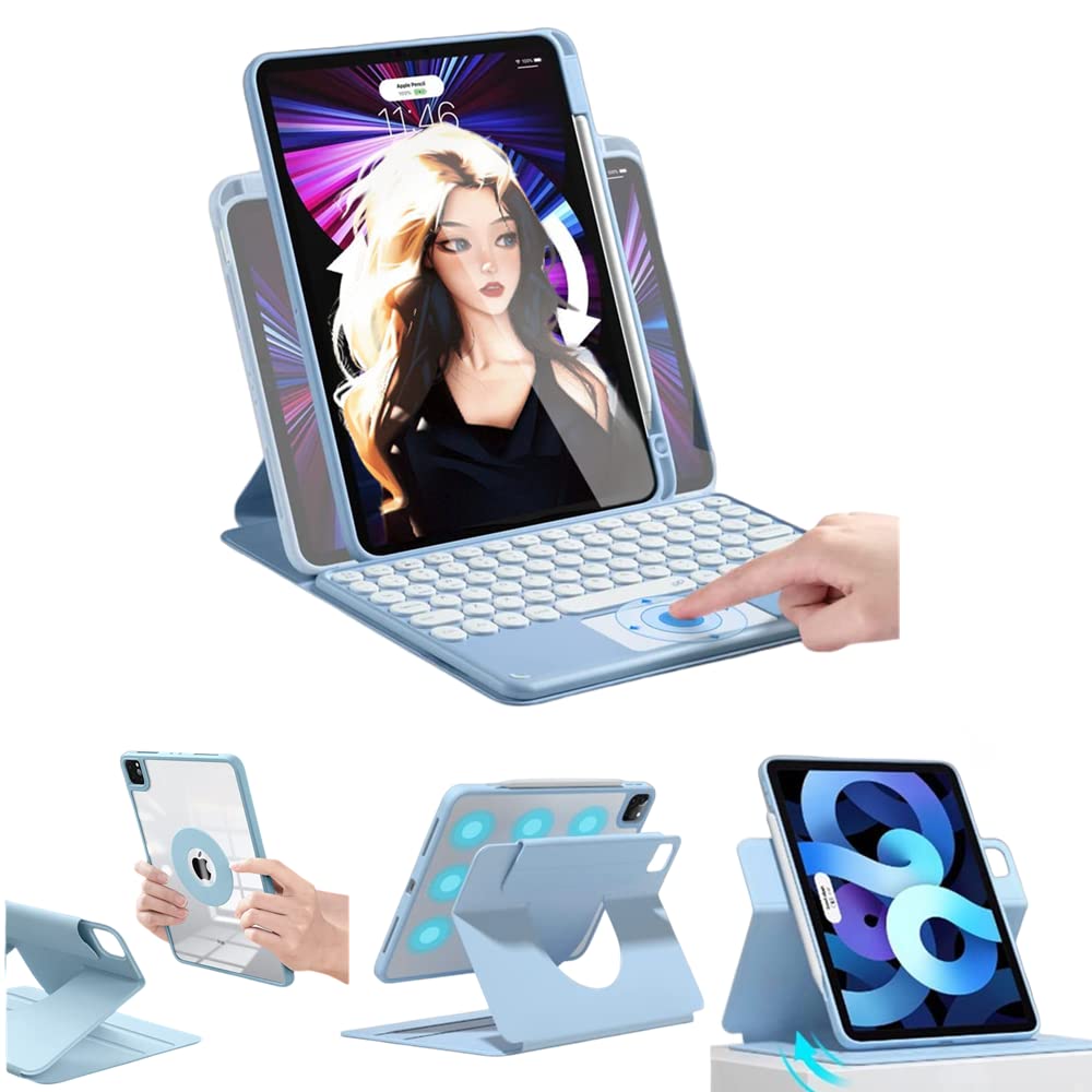 Amazon.com: AnMengXinLing Keyboard Case for iPad 10.2 inch 9th/8th/7th ...