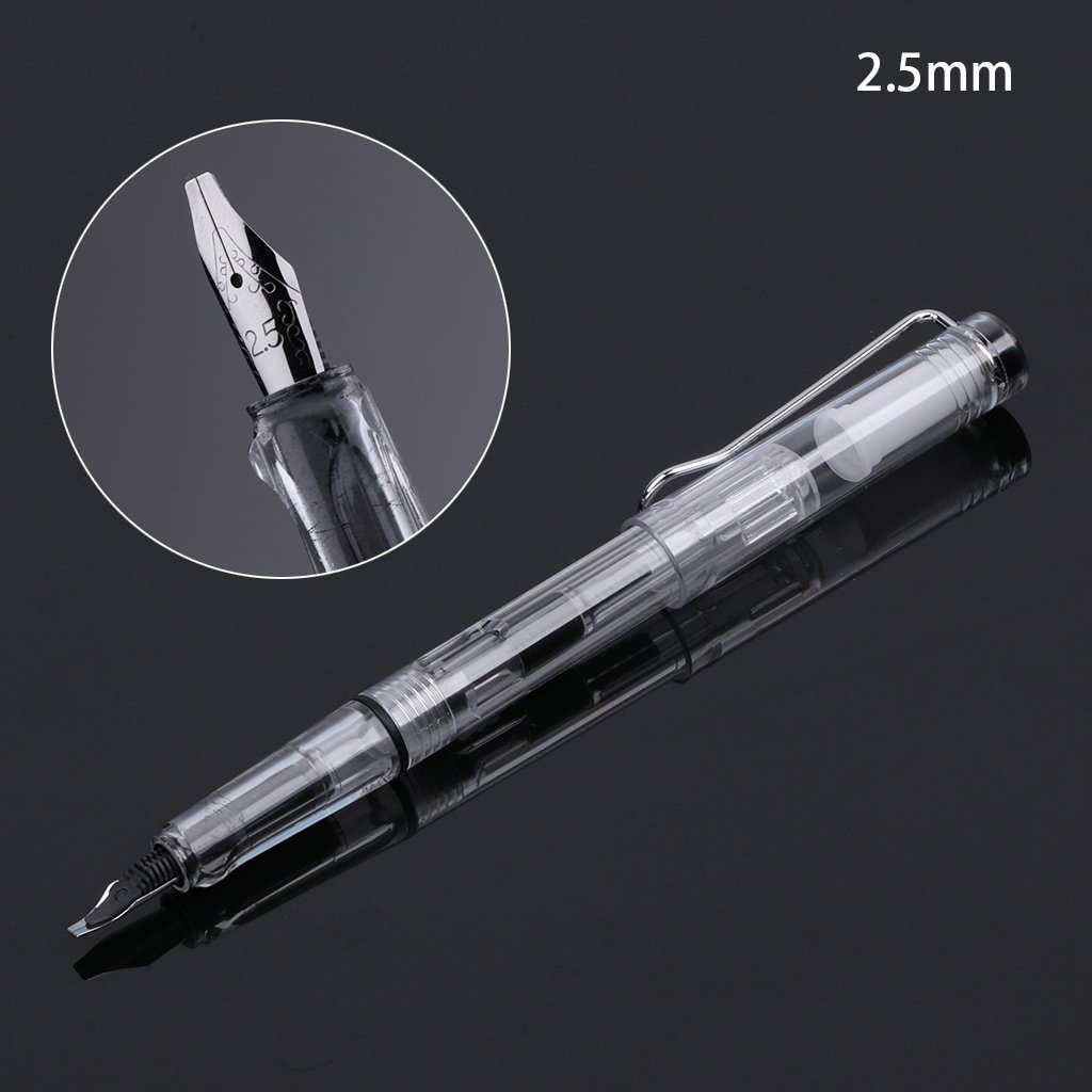 Buy Tyjie Fountain Pen Without Ink Duckbill Gothic Parallel Calligraphy ...