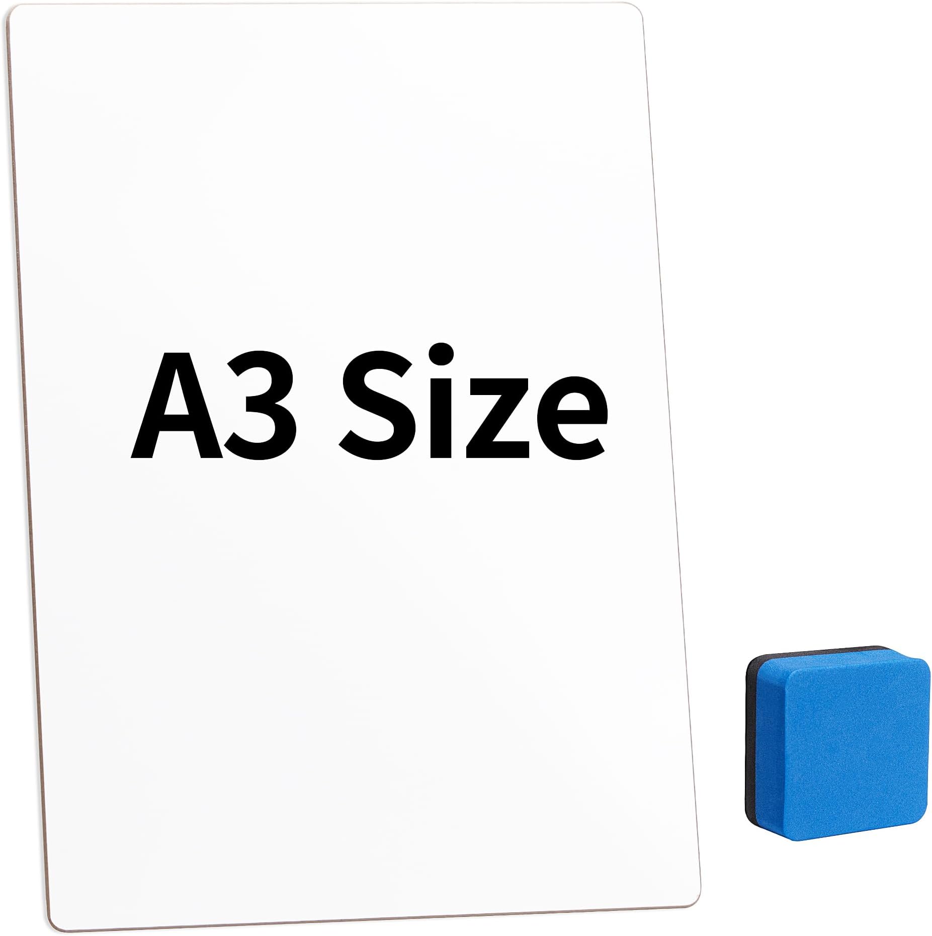 A3 Dry Erase White Board - 16.5"X11.8" Double-Sided Mini Whiteboard ...