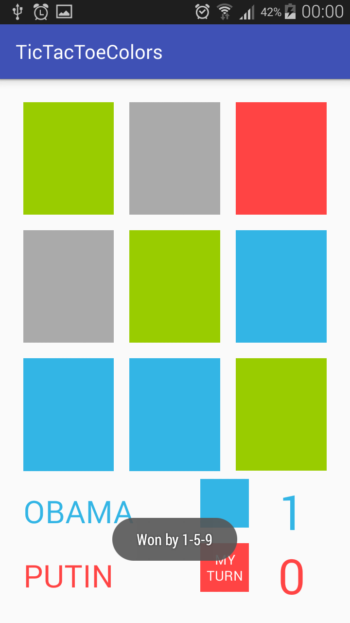 Colorful Tic Tac Toe - App on Amazon Appstore