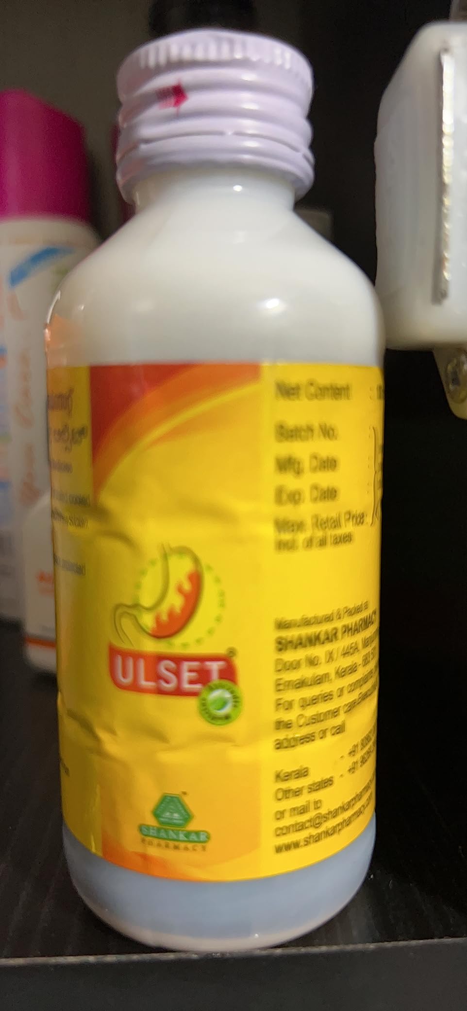 Buy SHANKAR PHARMACY Ulset Ayurvedic Syrup [Pack Of 2] [100Ml] Online ...