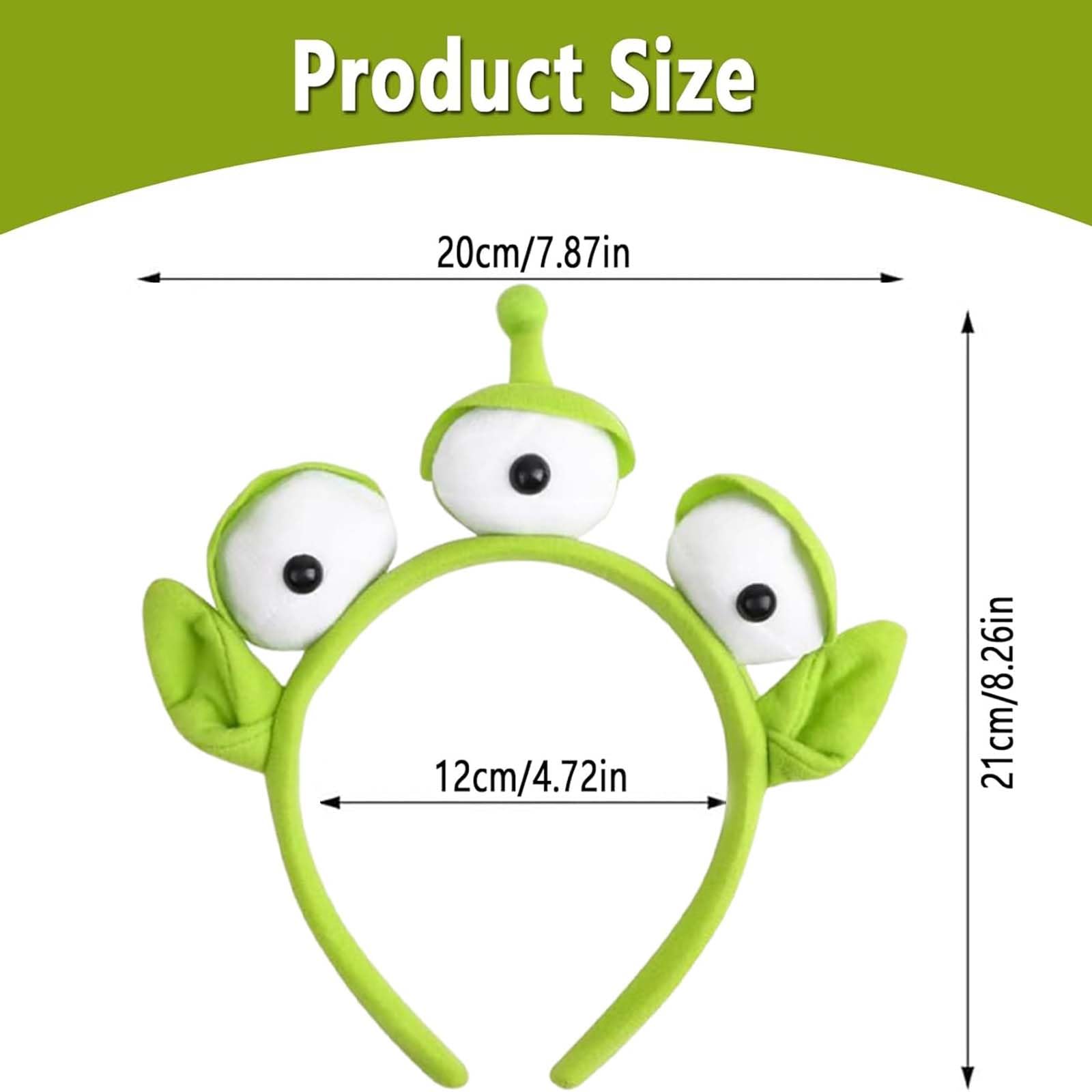 YSFVNP 2 Pcs Alien Headband, Ratatouille Headband, Toy Story Alien ...