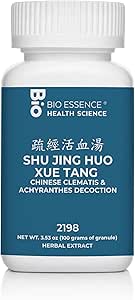 Amazon.com: Bio Essence Health Science 2198 Shu Jing Huo Xue Tang/Chinese Clematis & Achyranthes ...