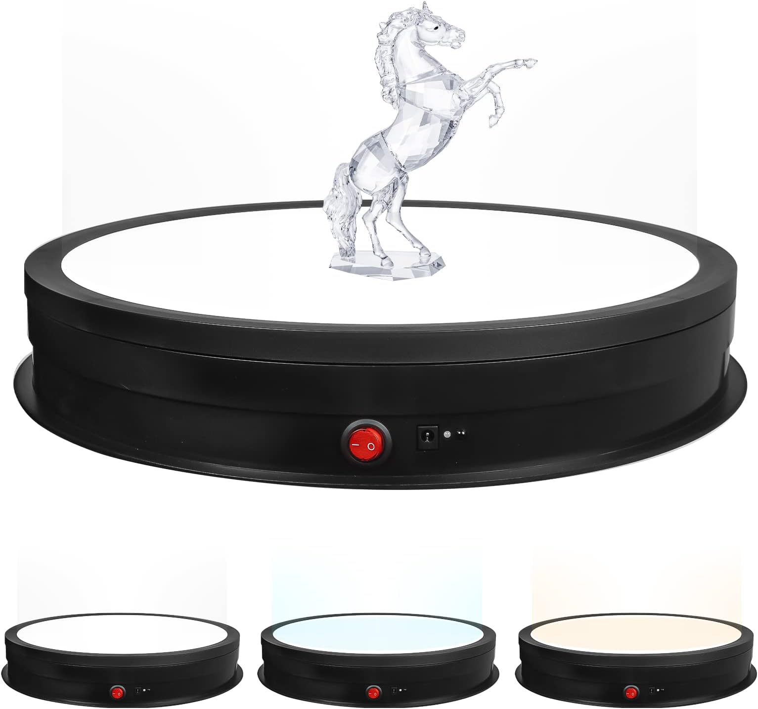 Amazon.com: fotoconic 42cm LED Light Base Electric Motorized Luminous ...