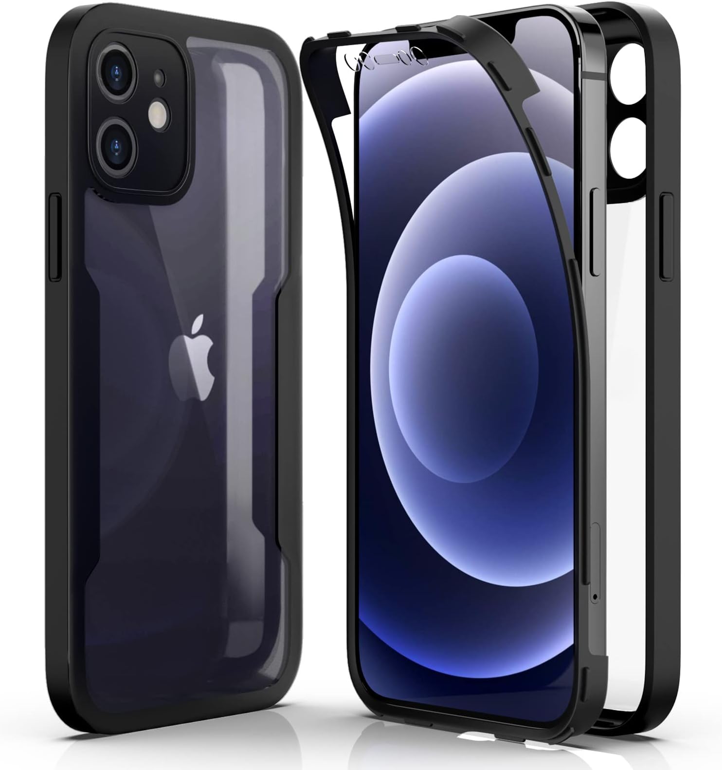 Hensinple Coque pour iPhone 13, iPhone 13 Coque avec Protection D'écran ...