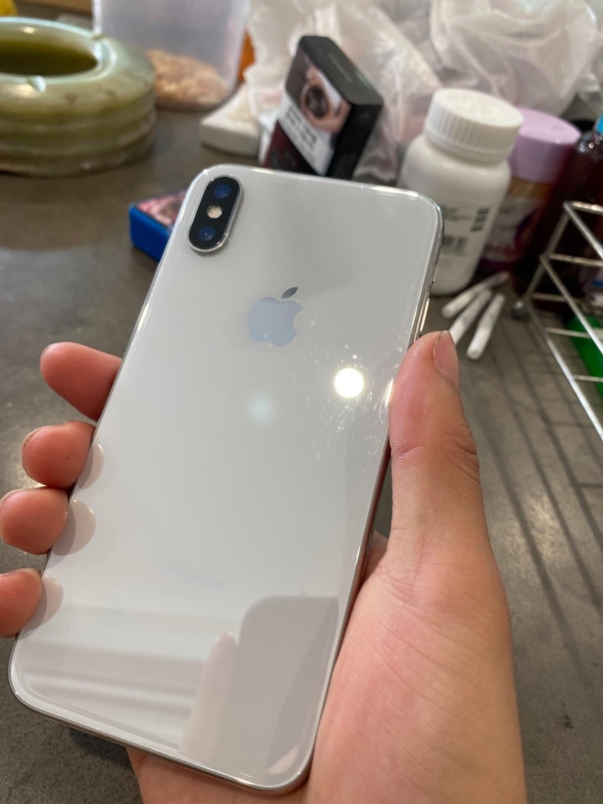 Apple iPhone X Silver 64GB SIM-Free Smartphone (Renewed) : Amazon.com ...