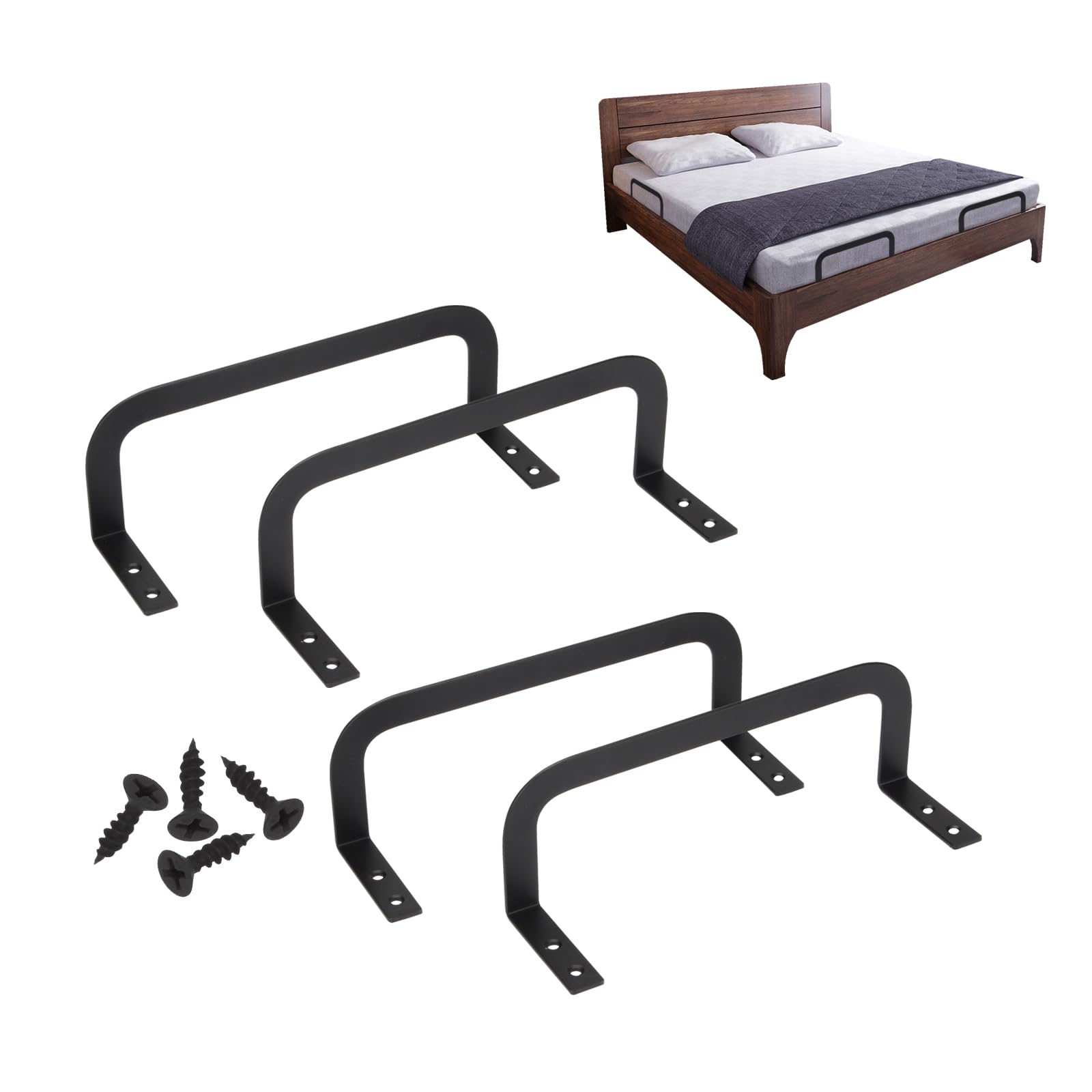 Amazon.com - FMTYAOIU 4PCS Mattress Slide Stoppers, Mattress Retainer ...