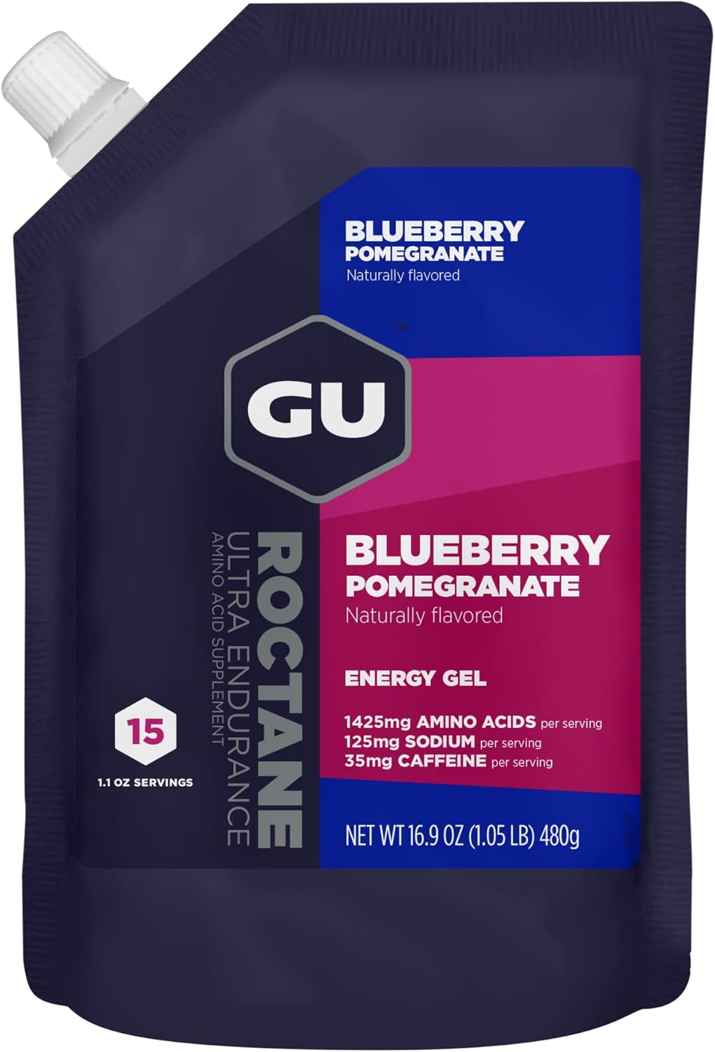 Amazon.com: GU Energy Roctane Ultra Endurance Energy Gel, Vegan, Gluten ...