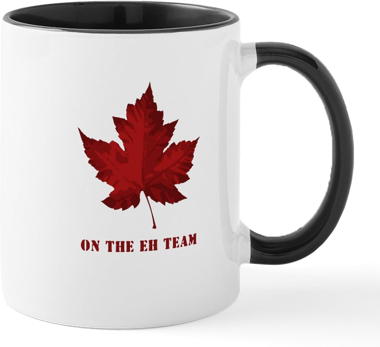Amazon.com | CafePress On The EH Team! Oh Canada! Mug 11 oz (325 ml ...
