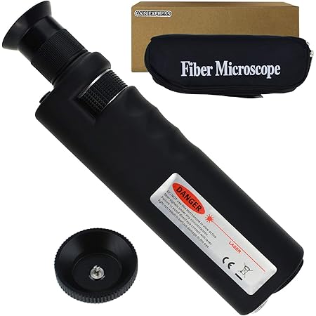 Amazon.com : 400x Handheld Fiber Optic Microscope Inspection Tool LED ...