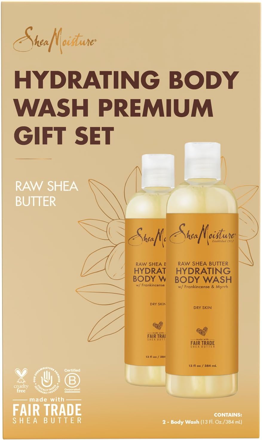Amazon.com : Shea Moisture Body Wash, Raw Shea Butter Hydrating Body ...