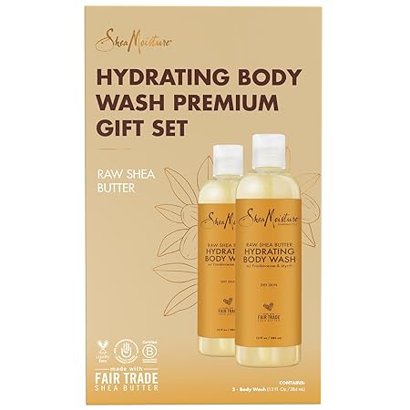 Amazon.com : Shea Moisture Body Wash, Raw Shea Butter Hydrating Body ...