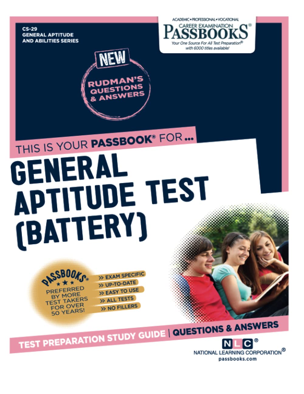 General Aptitude Test (Battery) (CS-29): Passbooks Study Guide (General ...