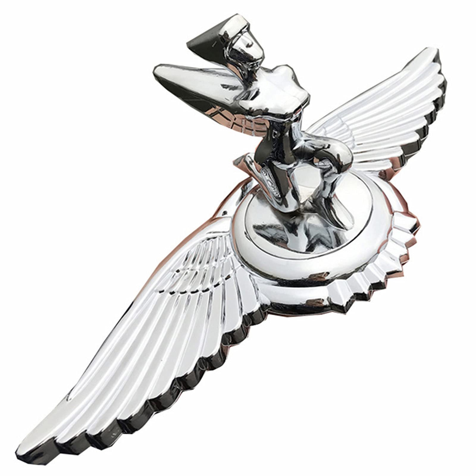 Car Logo With Wings And A B