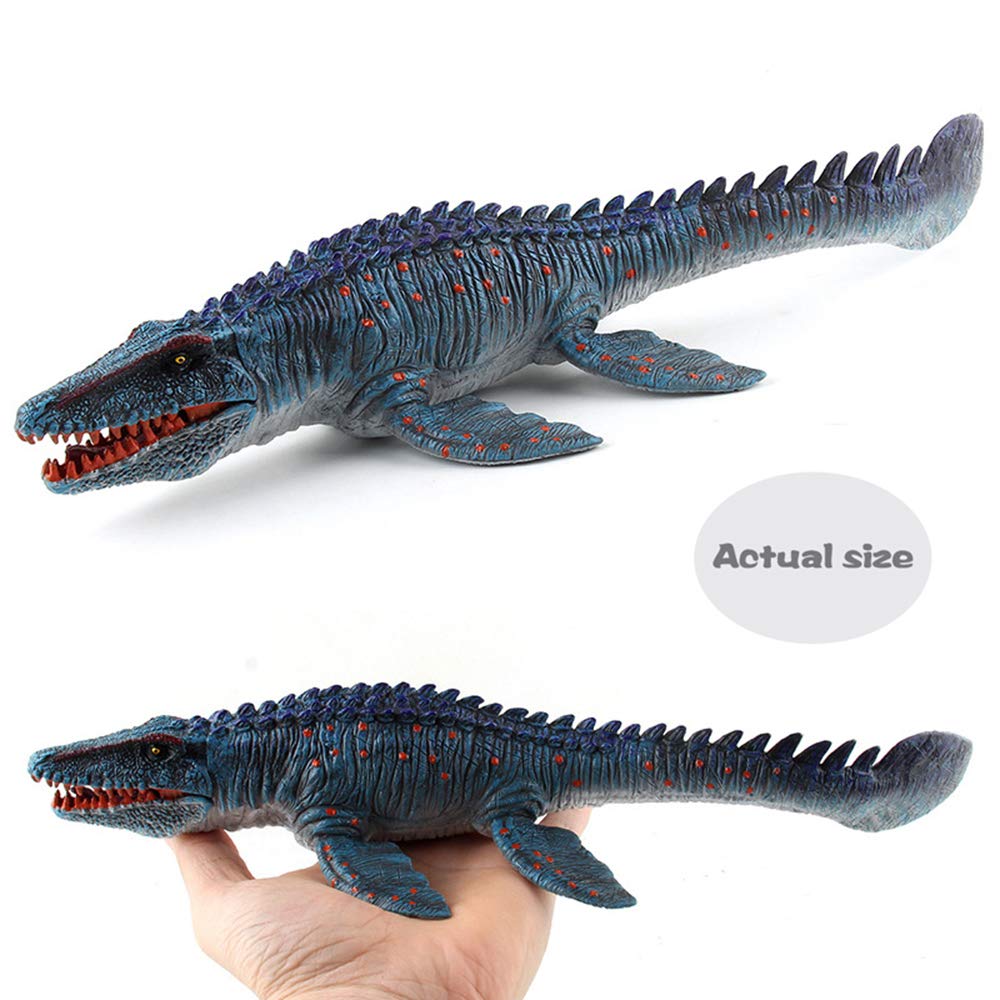 EOIVSH Large Mosasaurus Toy 13.4", Realistic Deep Sea Monster ...