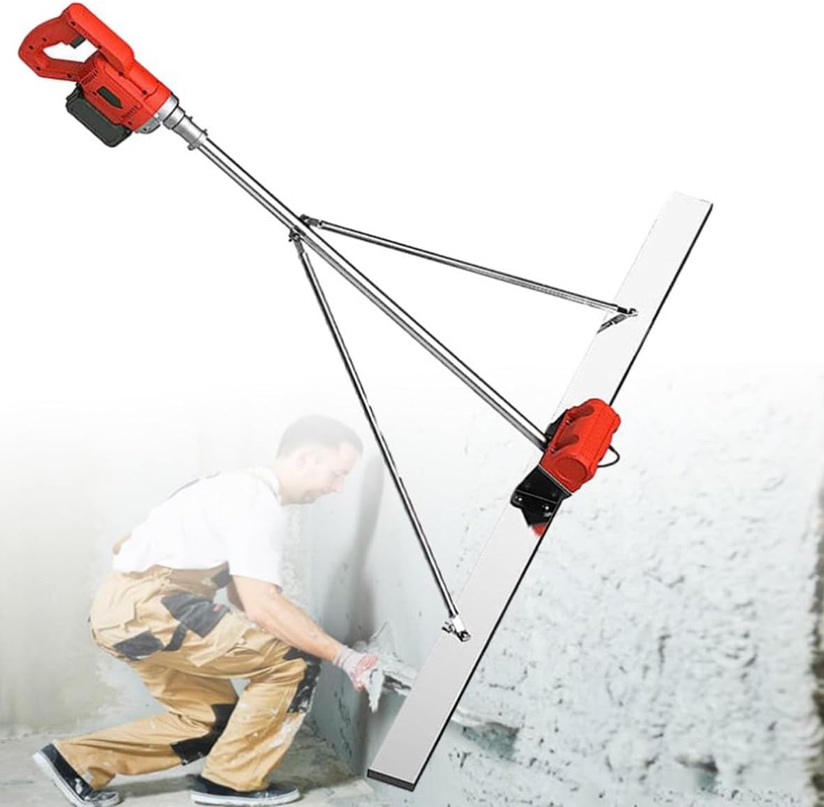 Amazon.com: Power Concrete Screed Vibratory Kit, Concrete Finishing ...