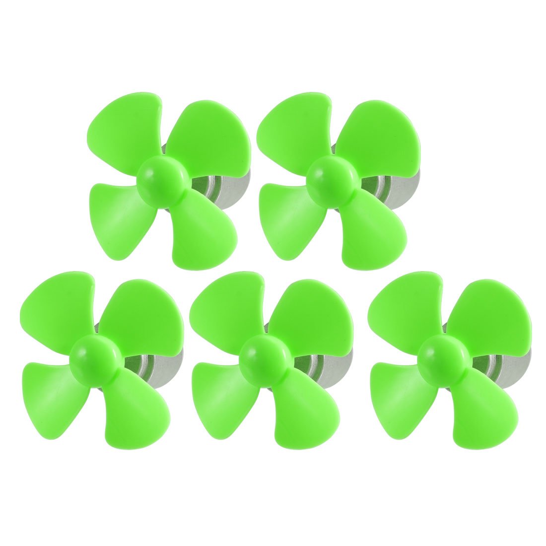 Buy sourcing 5Pcs 8000RPM DC 3V 0.24A High Torque Micro Motor w 4-Vanes ...