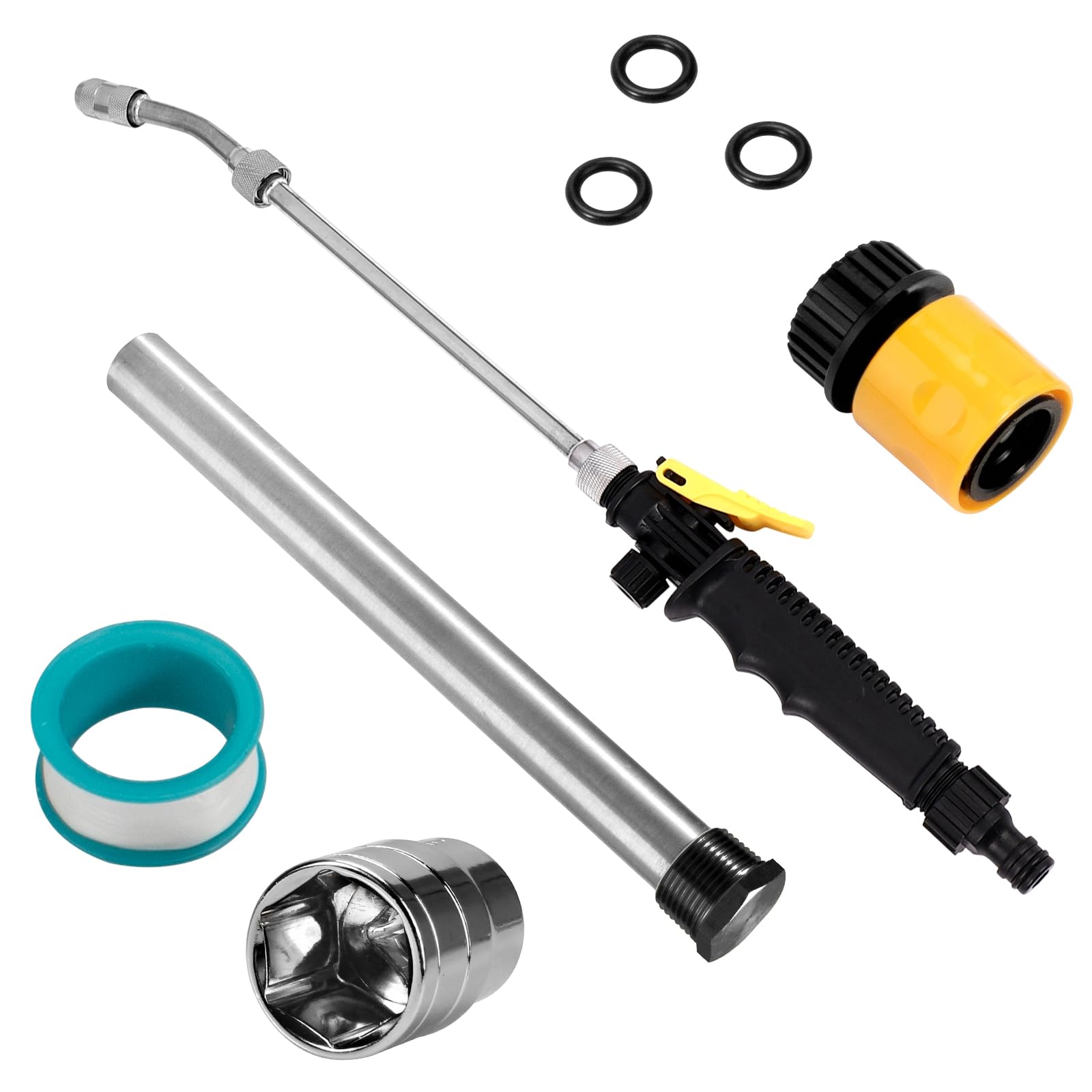 Snapklik.com : Water Heater Tank Rinser & RV Anode Rod, 9.25"L X 3/4 ...