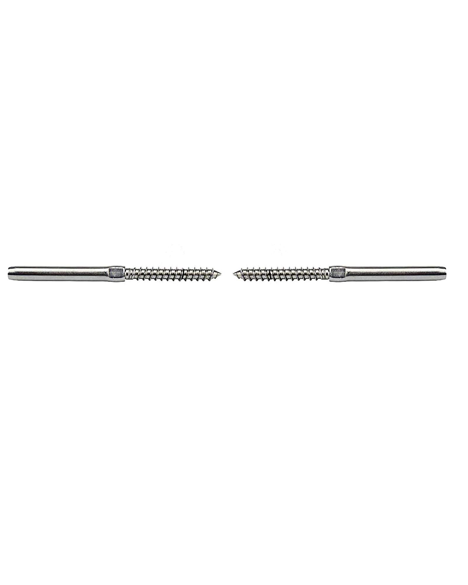 Swage Lag Screws Left and Right for 3/16" Cable Railing 10 Pairs (10 R ...