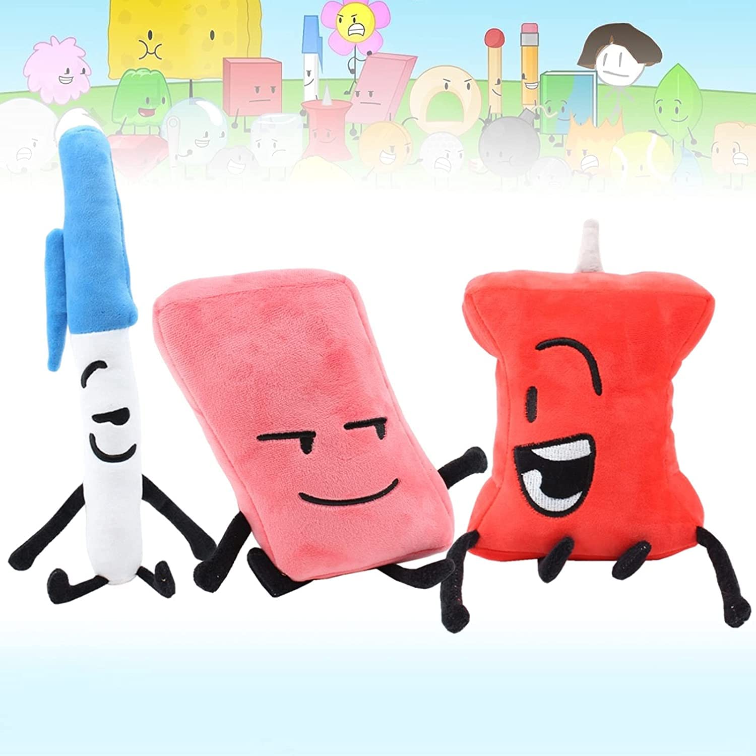 Vhnkhdv Bfdi Plushies 2 3 7pcs Battle For Dream Island | Desertcart ...