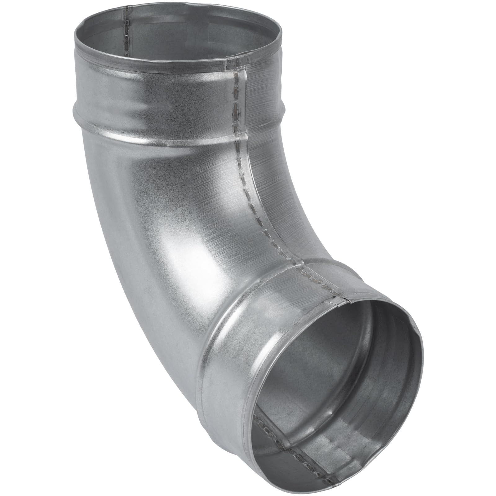 Snapklik.com : ECOPRO VENT 4" Inch 90 Degree Galvanized Steel Duct ...