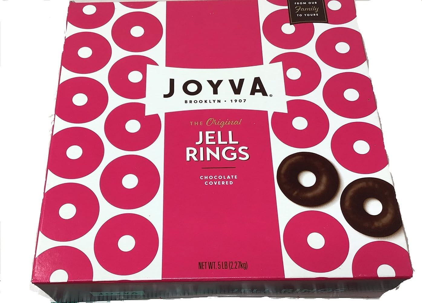 Amazon.com : Joyva Raspberry Jell Rings (NOT ORIGINAL FROM JOYVA ...