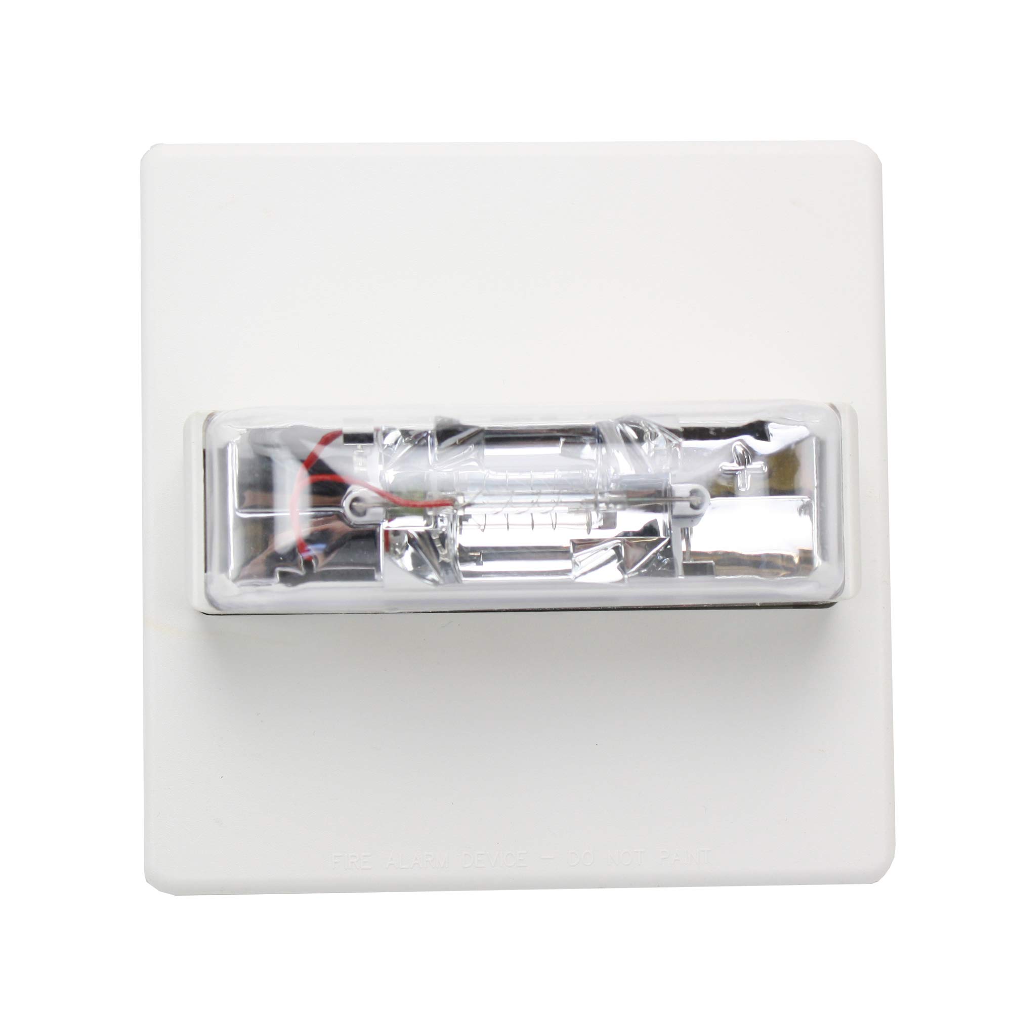 White Fire Alarm Strobe
