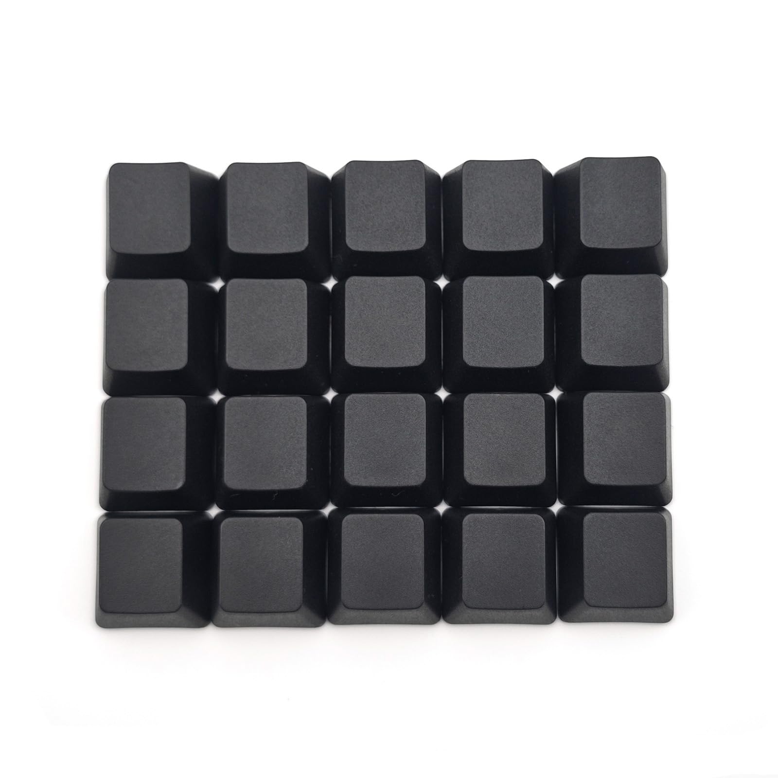 Amazon.com: Elacgap OEM Profile Blank Black Keycaps PBT Material 1U R4 ...