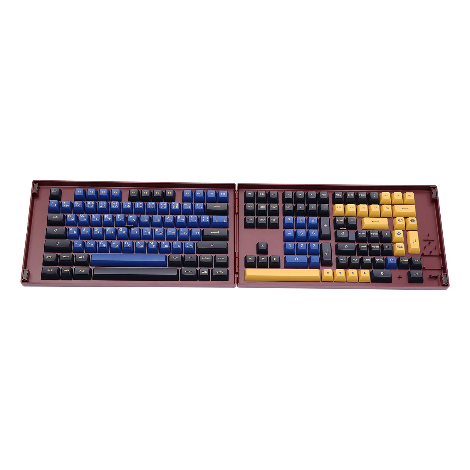 Buy EPOMAKER AKKO Red&Blue Samurai 226 Keys ASA Profile PBT Double Shot ...