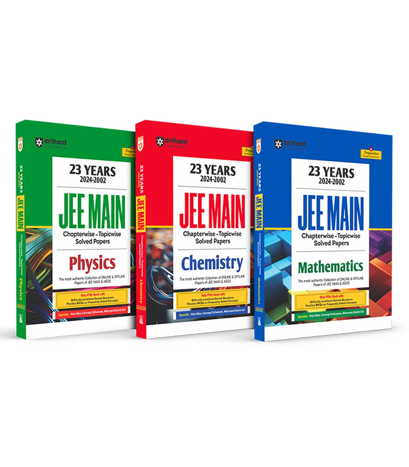 Buy 23 Years (2024 - 2002) JEE Main Chapterwise Topicwise-Levelwise ...