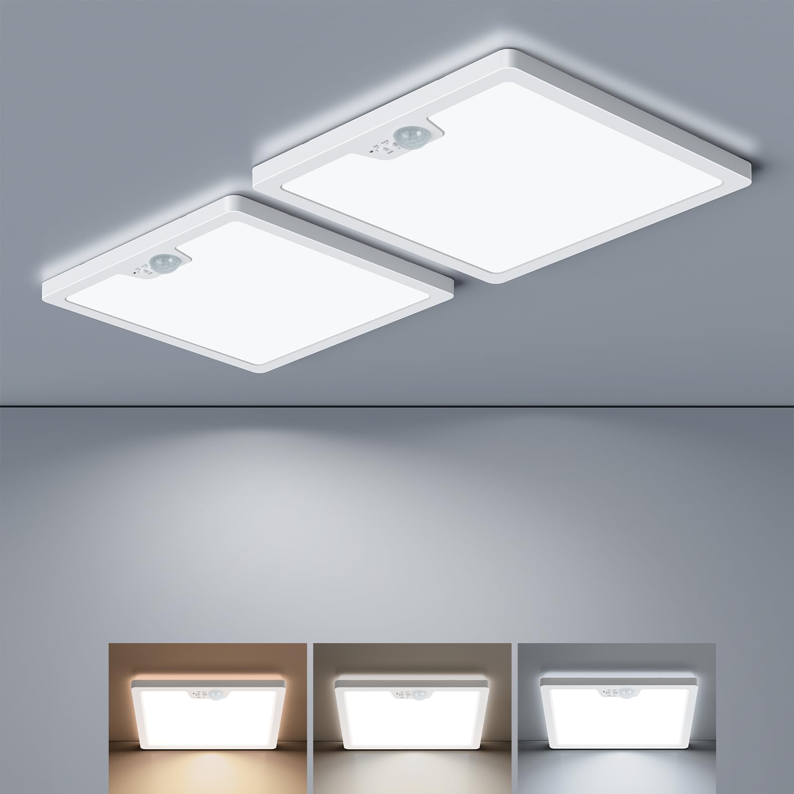 Rectangular Recessed Ceiling Light Closet