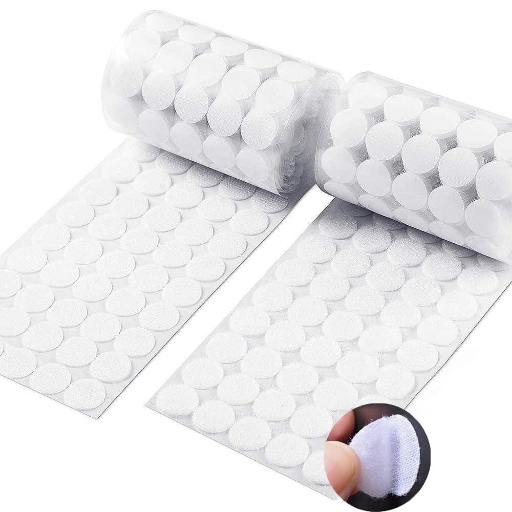 X spring Self Adhesive Dots, Tapes Sticky Back Dots with Hook and Loop ...
