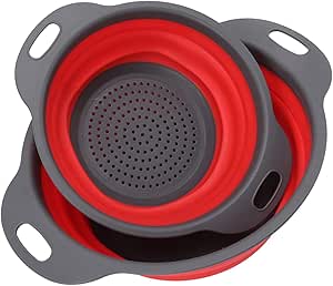 Amazon.com: Collapsible Colander Basket, Hanging Storage Not Easy To ...