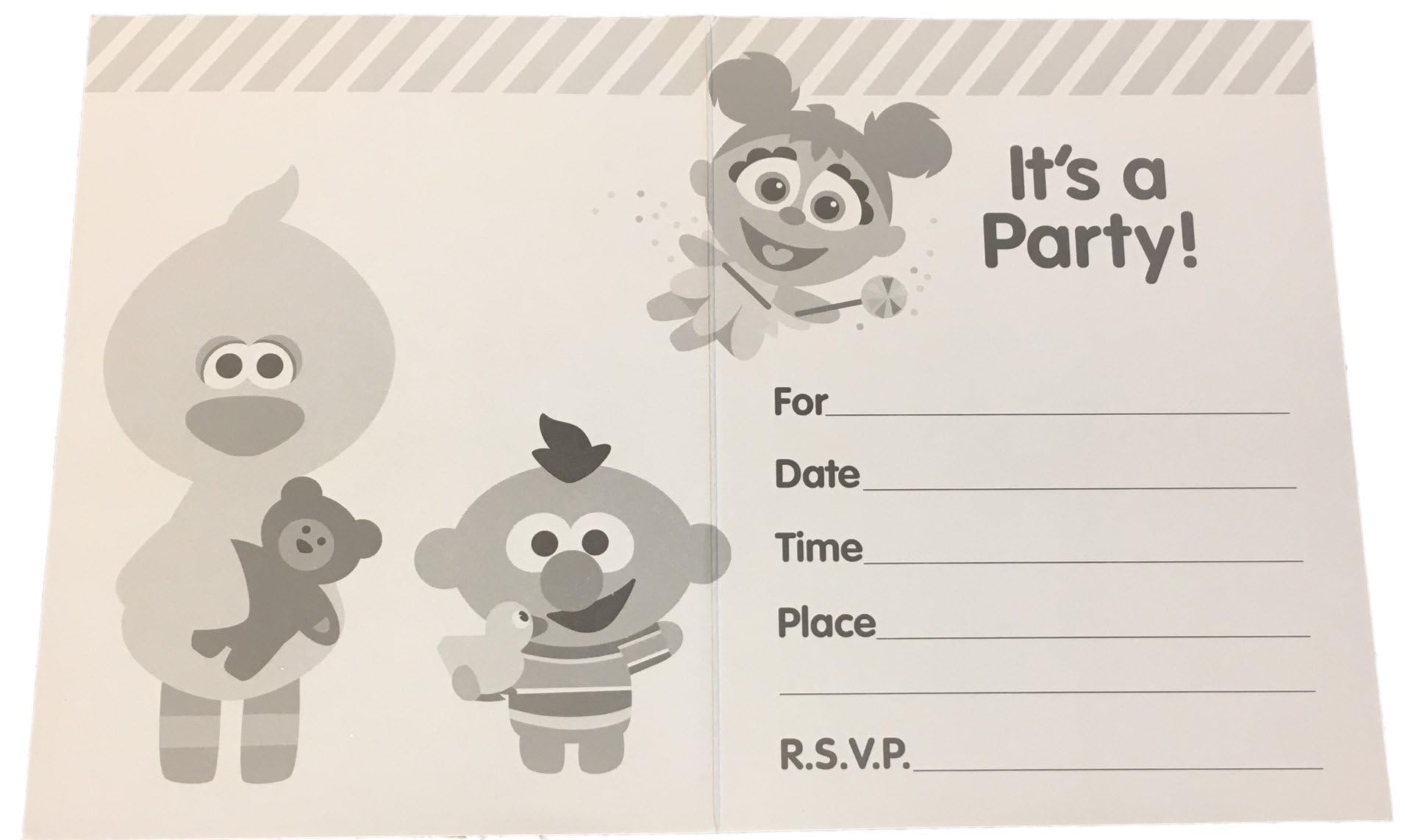 Elmo First Birthday Printable Cards