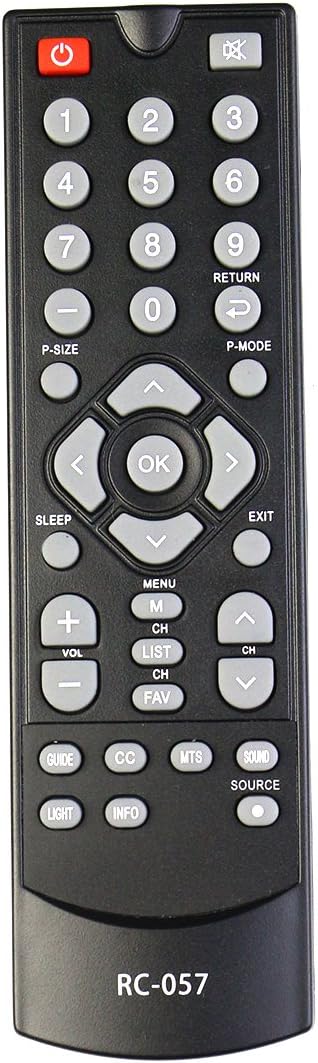 NEW COBY RC-057 RC 057 rc057 TV REMOTE CONTROL for LEDTV1935 TFTV1925 ...