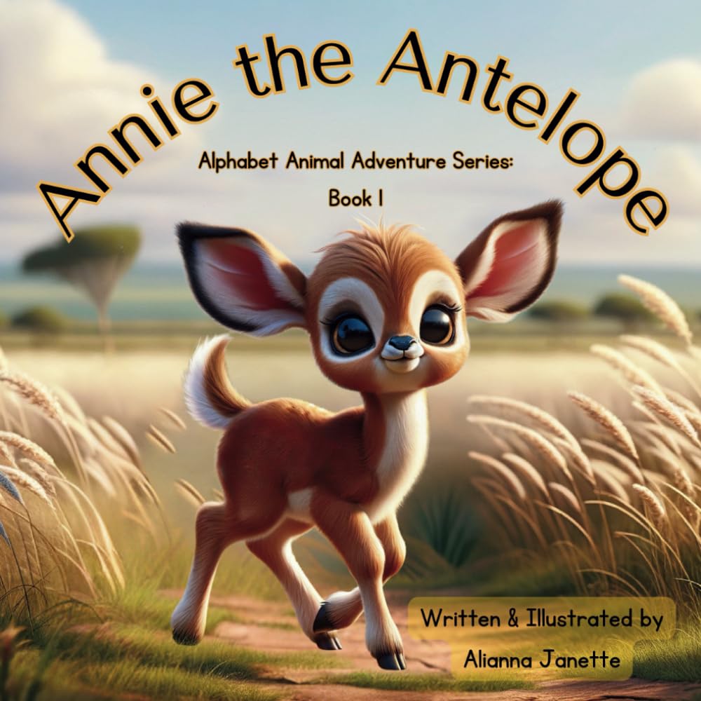 Annie the Antelope: Alphabet Animal Adventure Series: Book 1: Janette ...