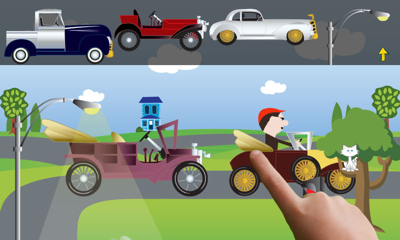 ClickySticky Cars - App on Amazon Appstore