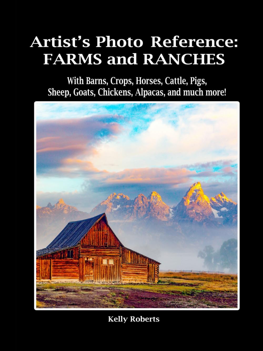 Artist's Photo Reference: Farms and Ranches: With Barns, Crops, Horses ...
