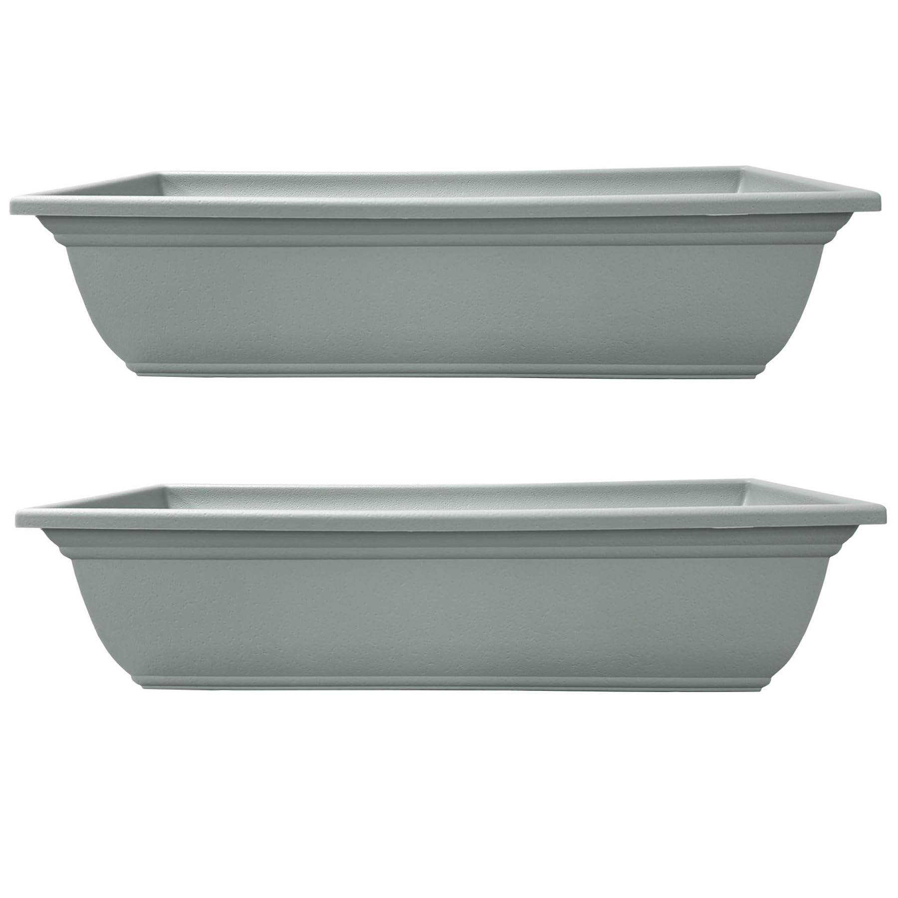 Snapklik.com : The HC Companies Mojave Rectangular Planter Box w ...